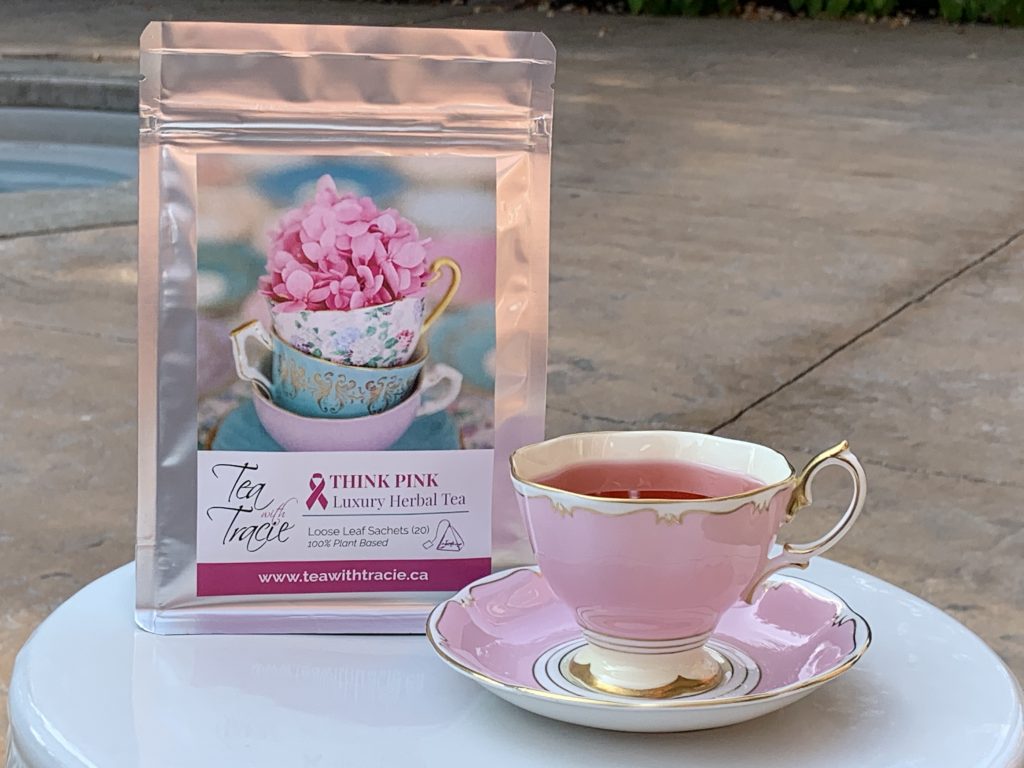 Shop Think Pink (Herbal) Tea | Tea with Tracie | Oakville, ON
